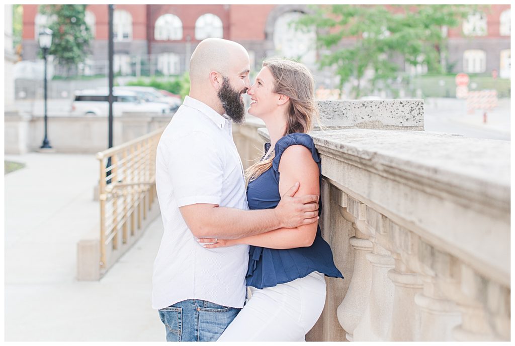 Downtown Madison Engagement Photos