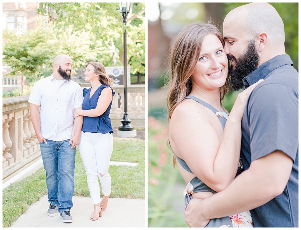 Downtown Madison Engagement Photos