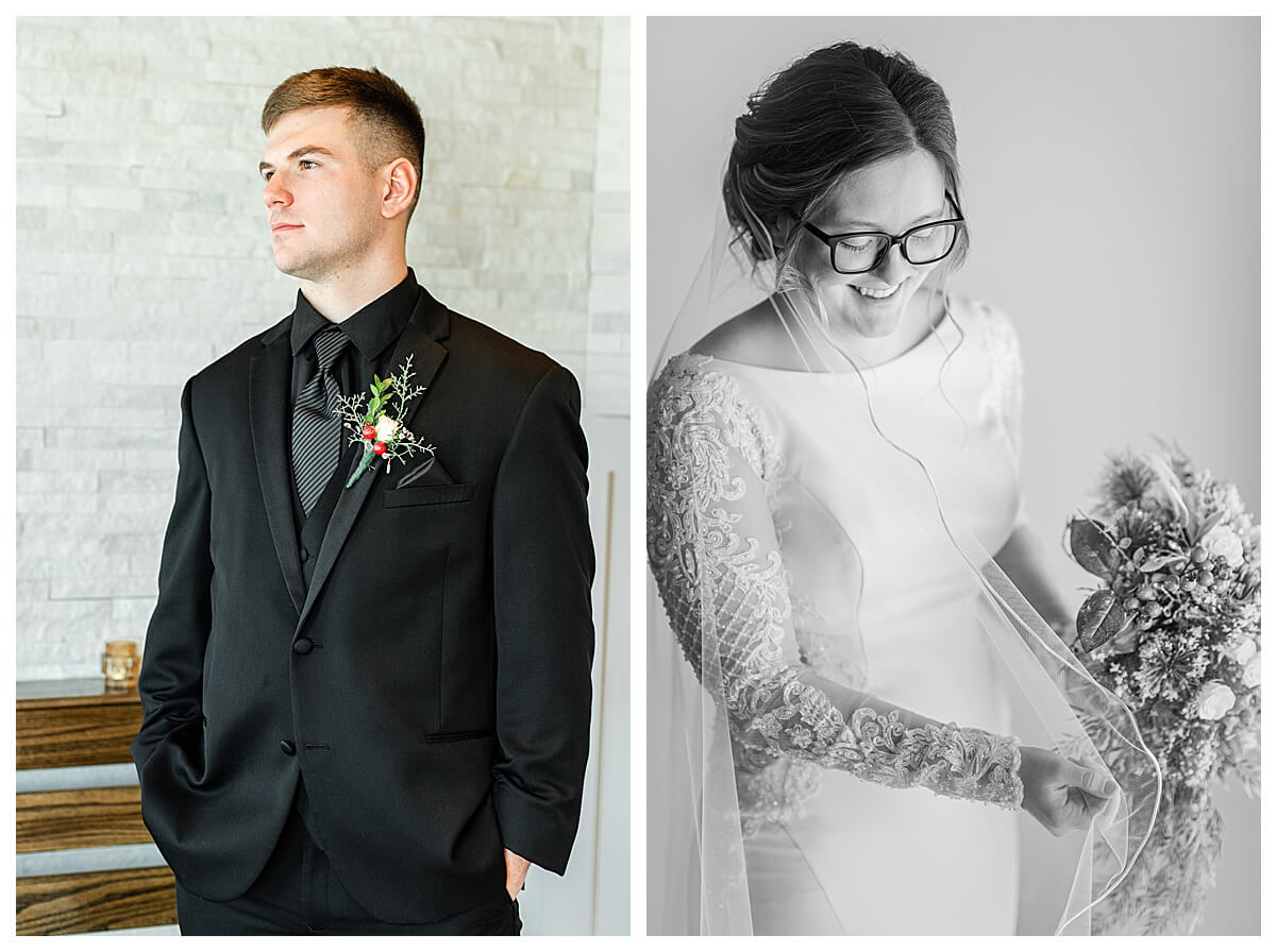 A Sentimental Wedding at Chapters on the Horizon in Viola, WI