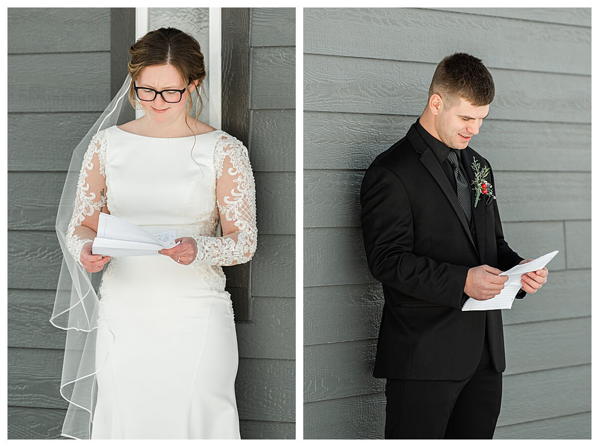 A Sentimental Wedding at Chapters on the Horizon in Viola, WI