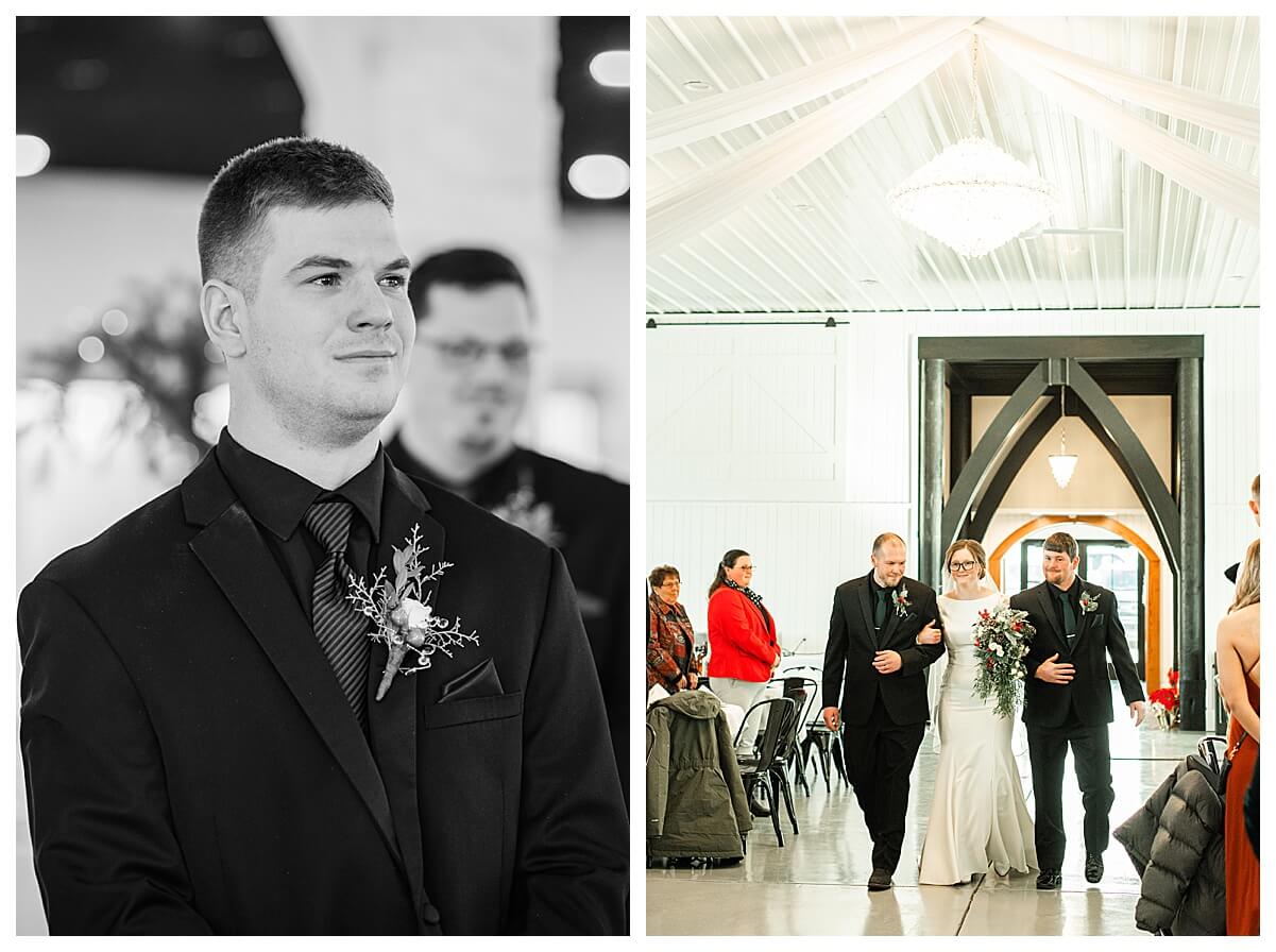 A Sentimental Wedding at Chapters on the Horizon in Viola, WI
